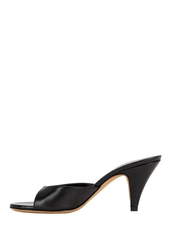 JUDE Haze Sandal - Black Leather