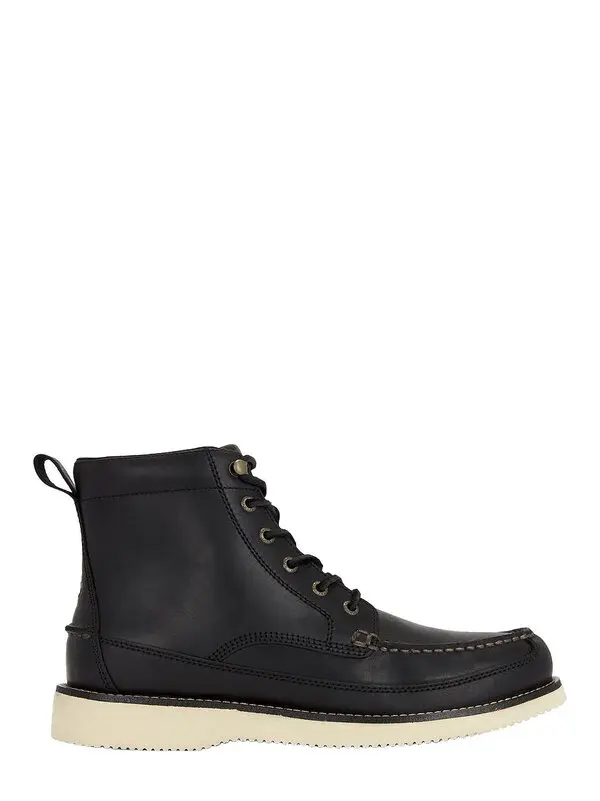 Sperry X One Of These Days Tony Moc Boot - Black Leather Smooth