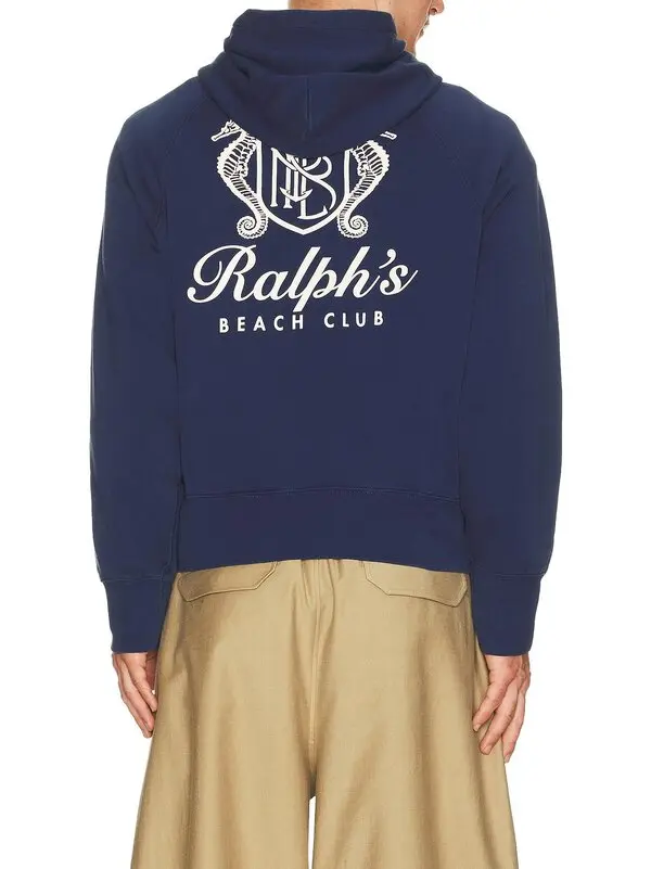 Polo Ralph Lauren Beach Club Hoodie - Dark Cobalt