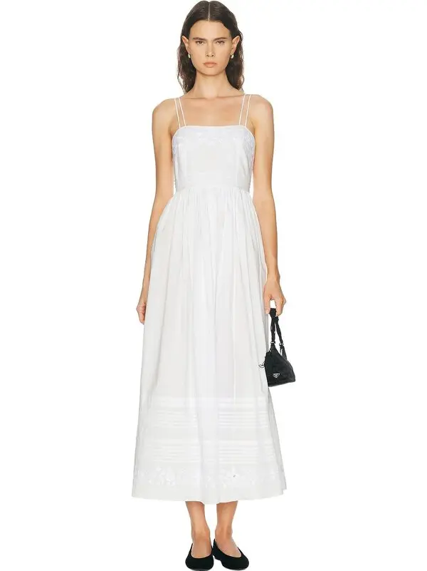 BODE Chamomile Dress - White