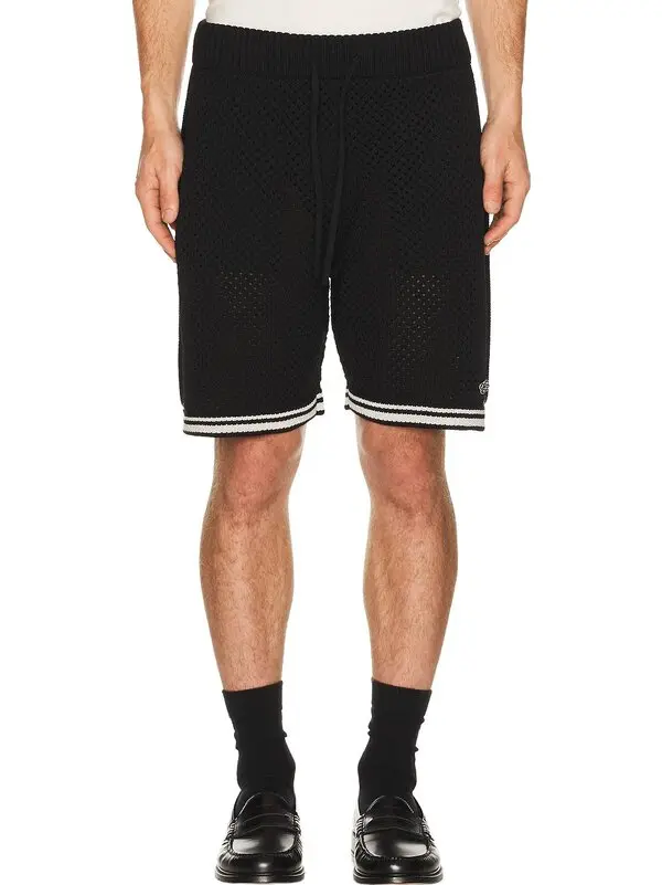 Casablanca Mesh Shorts - Black