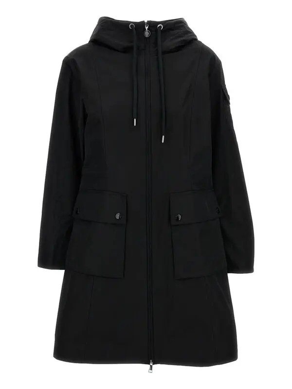 Moncler Laerte Long Parka - Black