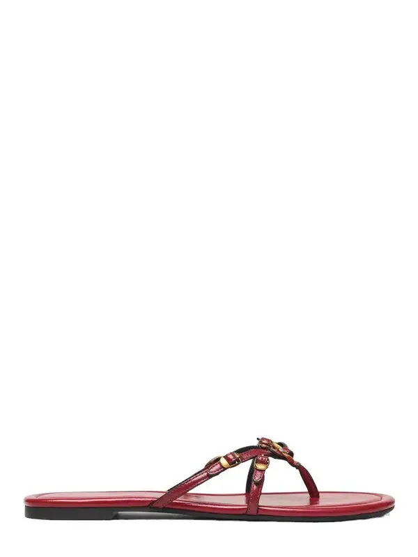 Marc Jacobs The Kiki Leather Sandals - Red