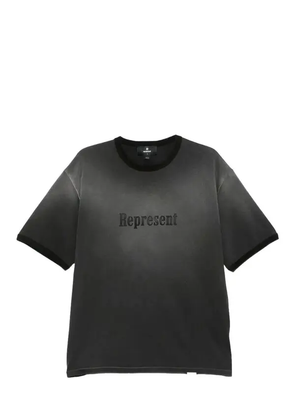 REPRESENT Logo-detail T-shirt - Grey