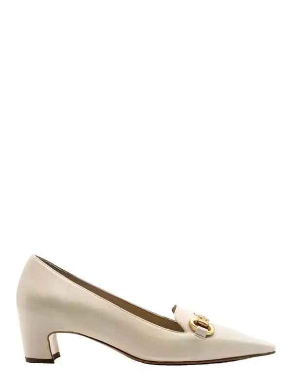 MARA BINI Horsebit-detail Pumps - Neutrals
