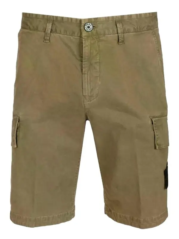 Stone Island Cargo Twill Shorts - Neutrals