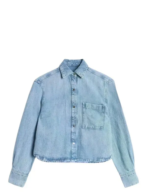 7 For All Mankind Ivy Buttoned Shirt - Blue