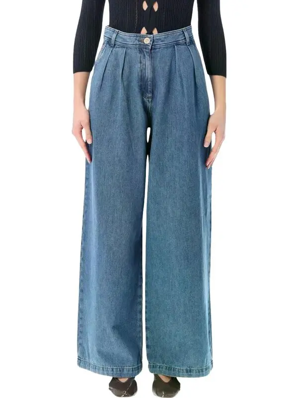 SESSUN Diegui Wide-leg Jeans - Blue