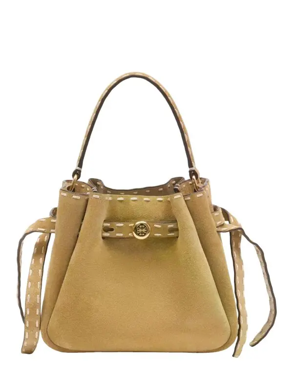 Tory Burch Mini Romy Bucket Bag - Neutrals