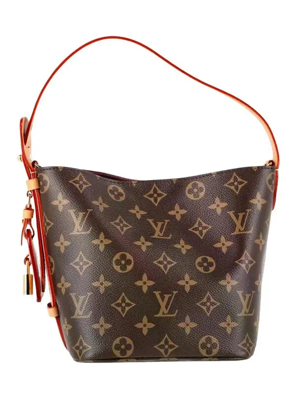 LOUIS VUITTON All In Bb Monogram Bucket Bag - Brown