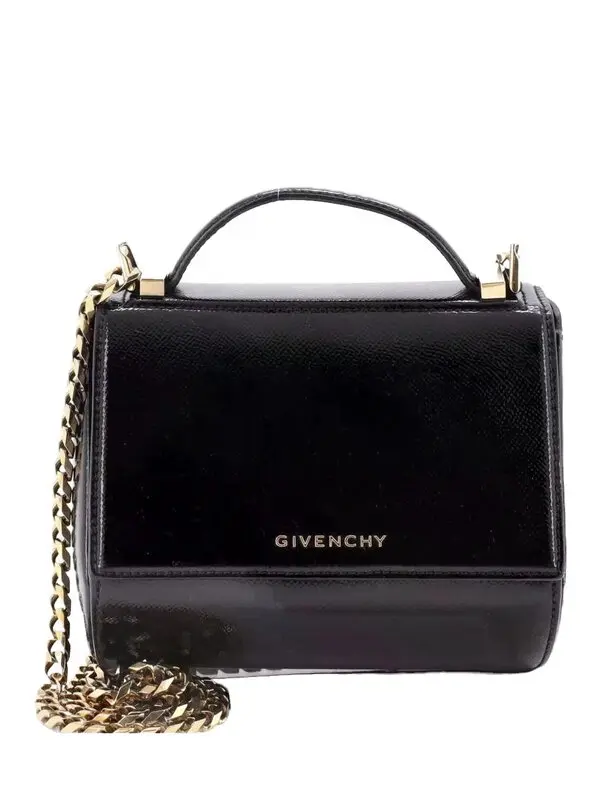Givenchy Chain Pandora Box Mini Satchel - Black