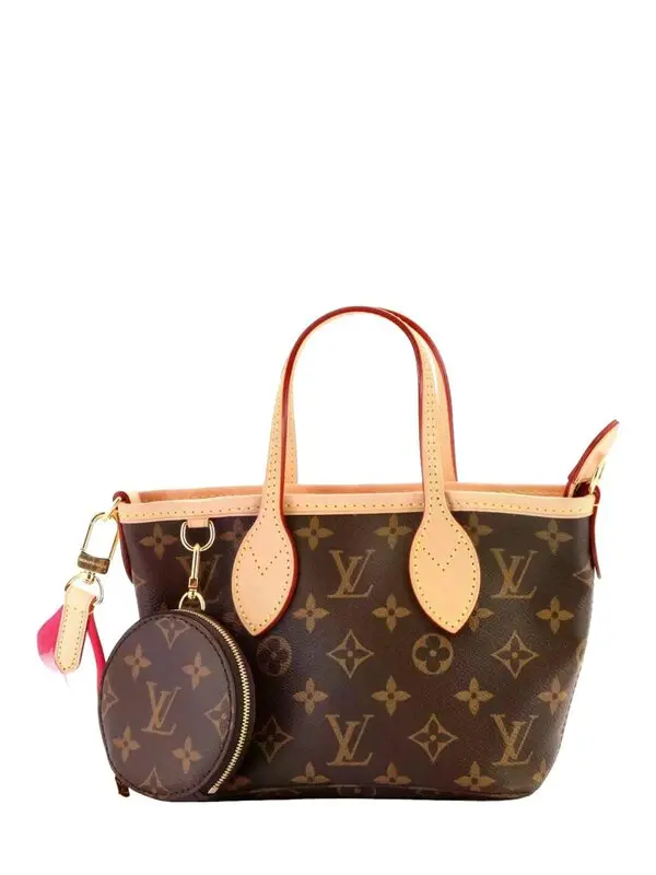 LOUIS VUITTON Neverfull Nm Monogram Canvas Bb Tote Bag - Brown