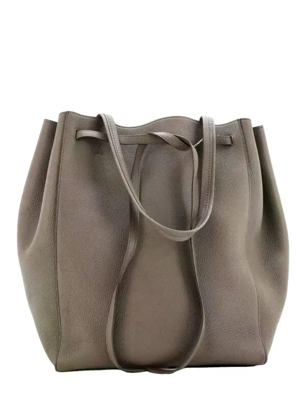 Celine Phantom Tie Cabas Medium Tote Bag - Brown