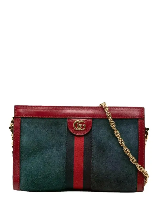Gucci Ophidia Chain Crossbody Bag - Blue