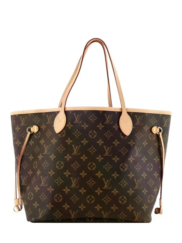 LOUIS VUITTON Neverfull Monogram Canvas Mm Tote Bag - Brown