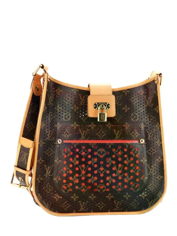 LOUIS VUITTON Musette Crossbody Bag Perforated Monogram Canvas - Brown