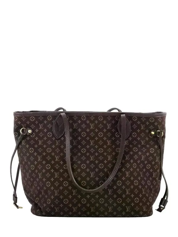 LOUIS VUITTON Neverfull Monogram Idylle Mm Tote Bag - Brown