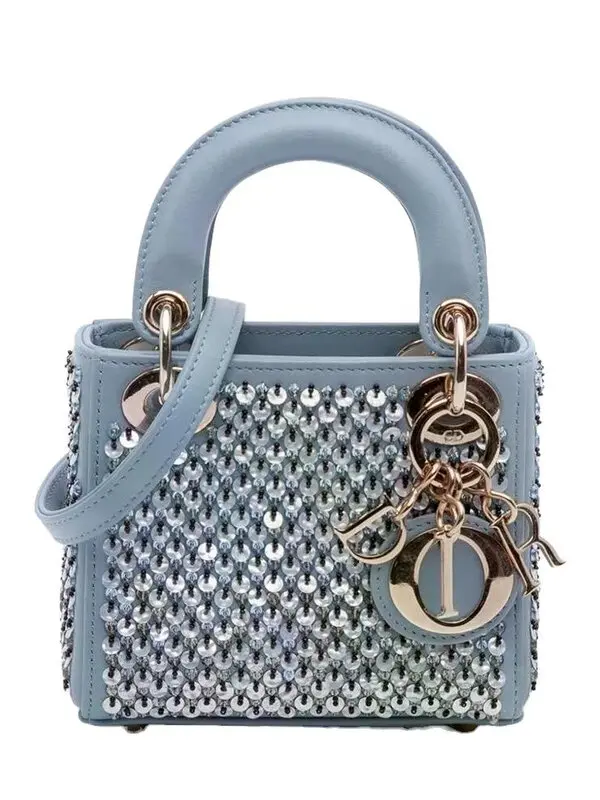 Dior Lady Micro Satchel - Blue