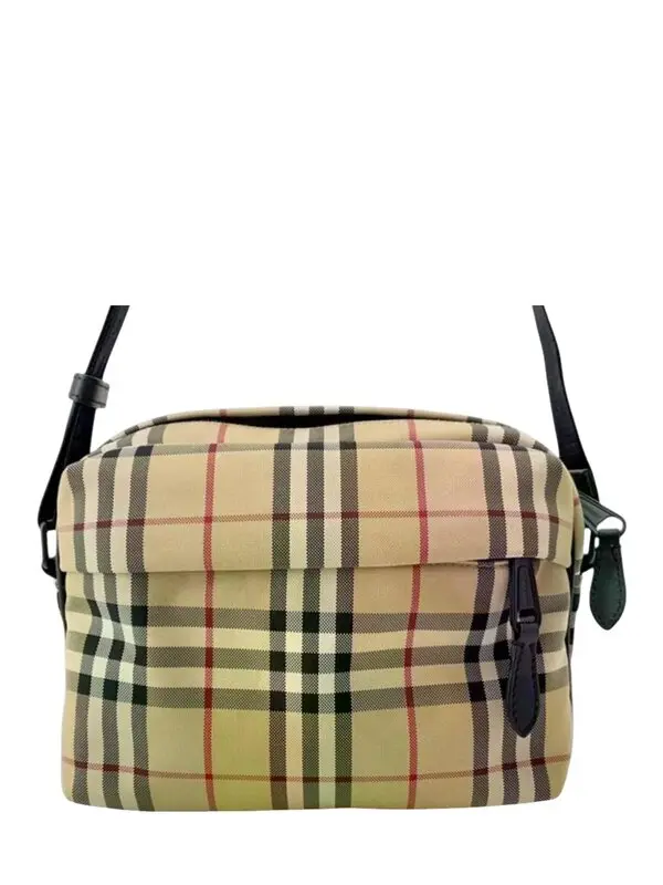 Burberry House Check Nylon Paddy Crossbody Bag - Brown