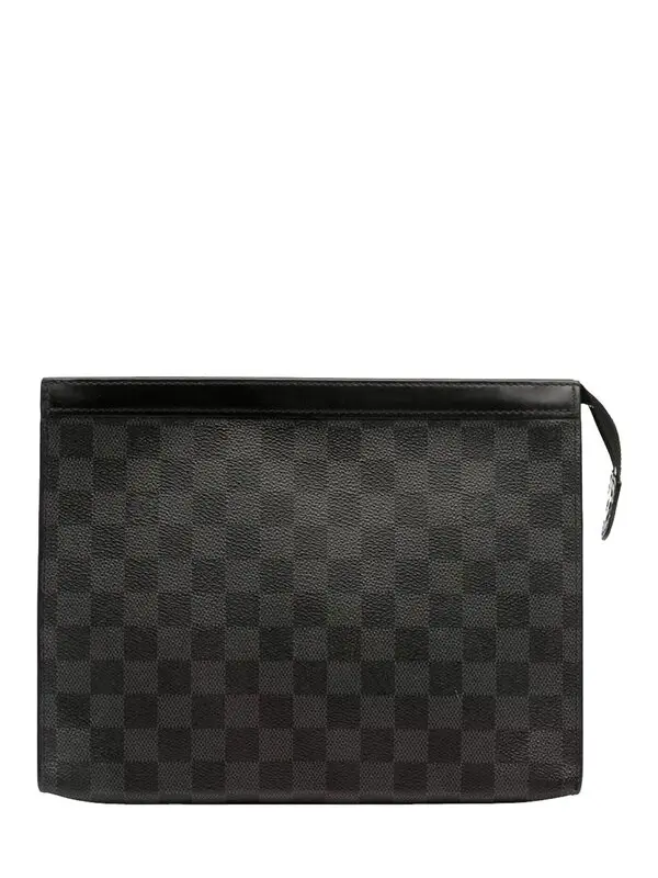 LOUIS VUITTON Damier Graphite Pochette Voyage Mm - Black