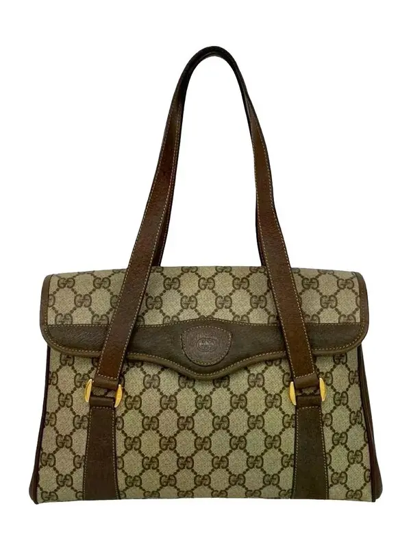 Gucci 20th Century Gg Supreme Shoulder Bag - Brown