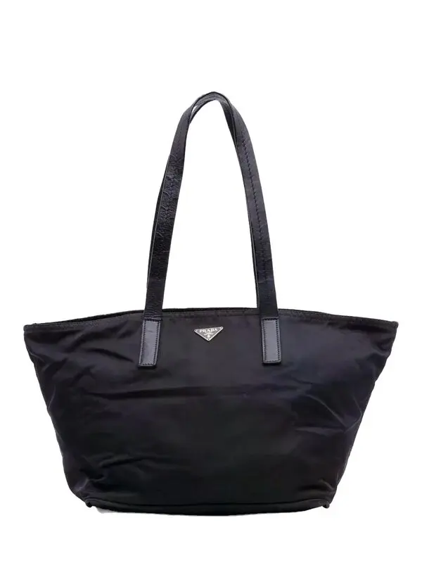 Prada Tessuto Tote Bag - Black