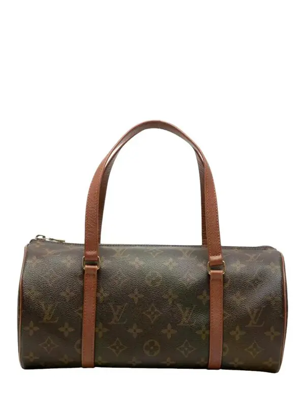 LOUIS VUITTON 1994 Monogram Papillon 30 Handbag - Brown