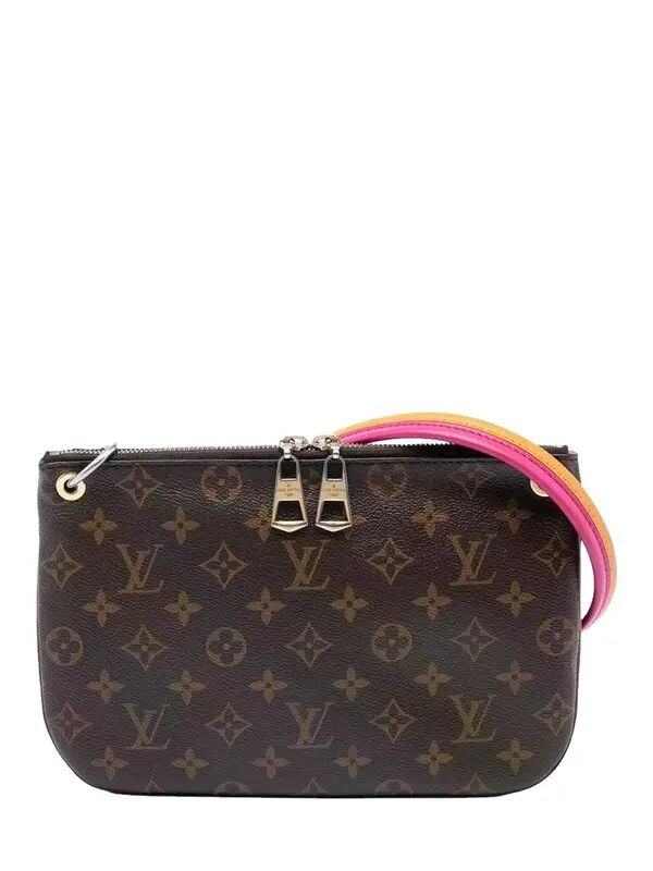 LOUIS VUITTON 2017 Monogram Lorette Crossbody Bag - Brown