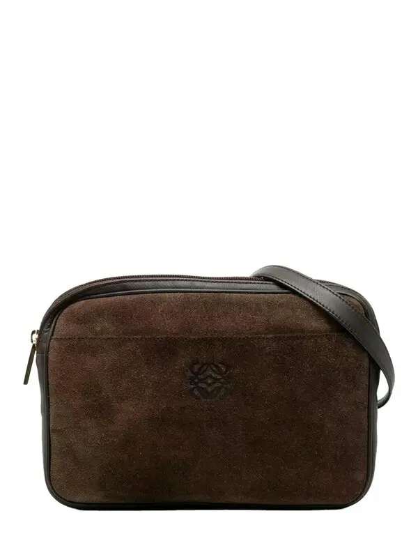 Loewe Anagram Crossbody Bag - Brown