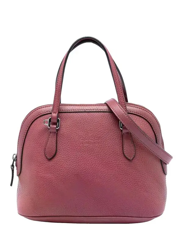 Gucci 2016-2025 Mini Sissima Dome Satchel - Pink