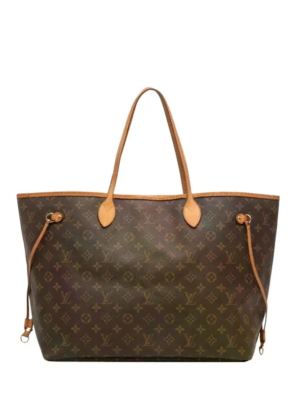LOUIS VUITTON 2011 Monogram Neverfull Gm Tote Bag - Brown