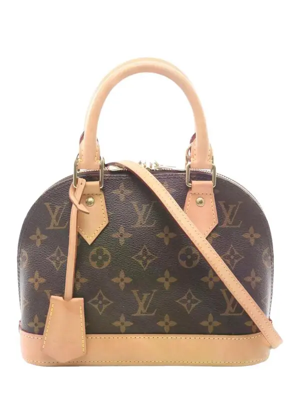 LOUIS VUITTON Alma Bb Satchel - Brown