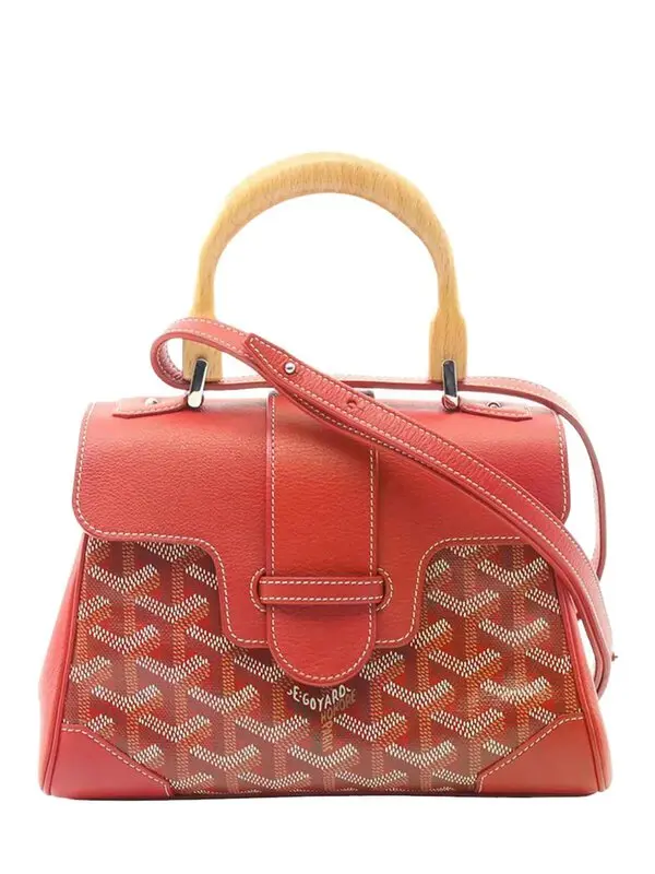 Goyard Mini Ine Saigon Souple Satchel 2010-2026 - Red
