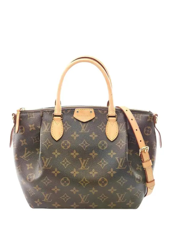 LOUIS VUITTON Monogram Turenne Pm Satchel - Brown