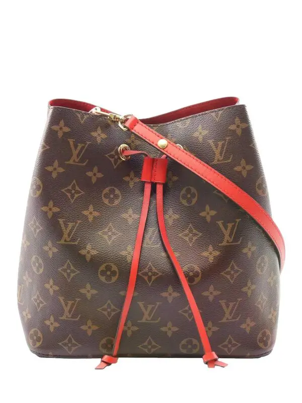 LOUIS VUITTON Monogram Neonoe Mm Bucket Bag - Brown