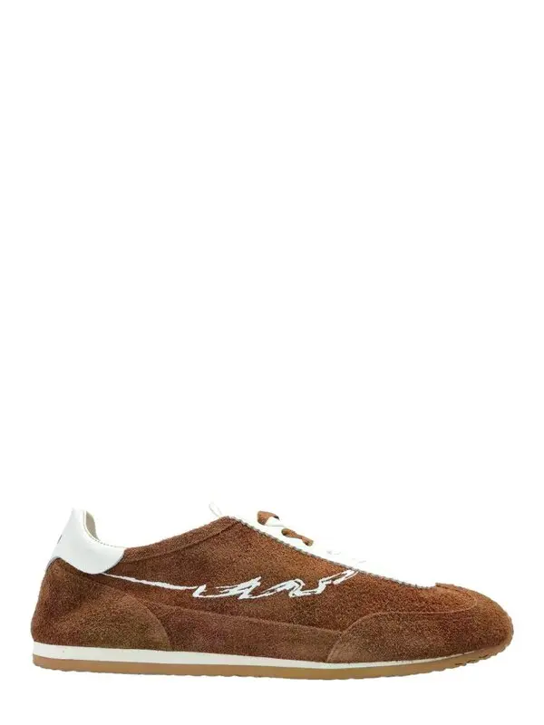 ENTERPRISE JAPAN Panelled Sneakers - Brown