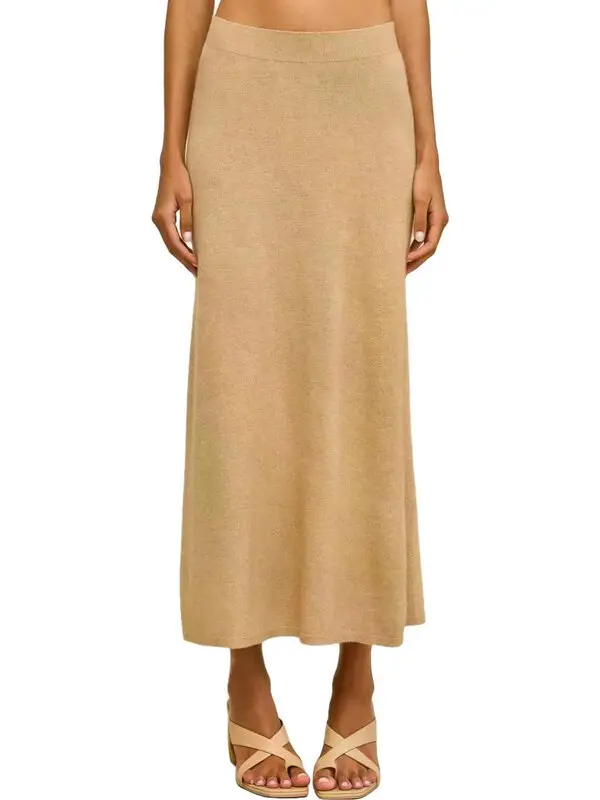 Cult Gaia Infinity Knitted Skirt - Neutrals