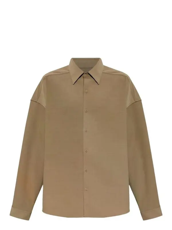 ENTIRE STUDIOS Long-sleeved Buttoned Shirt - Neutrals