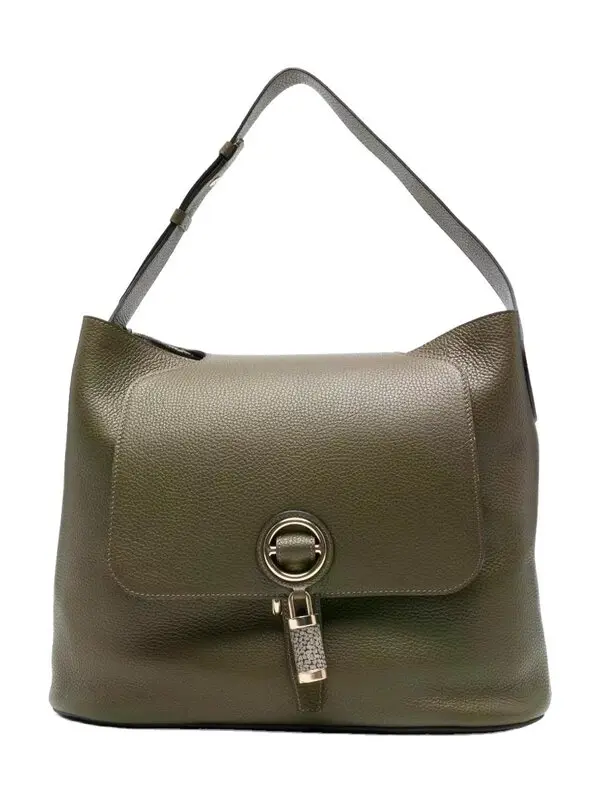 Borbonese Premier Shoulder Bag - Green