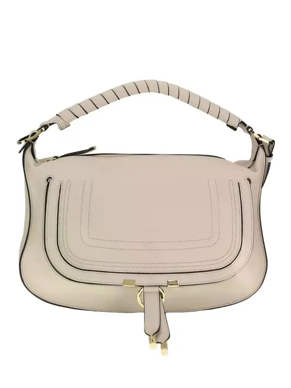 Chloé Marcie Small Shoulder Bag - Neutrals