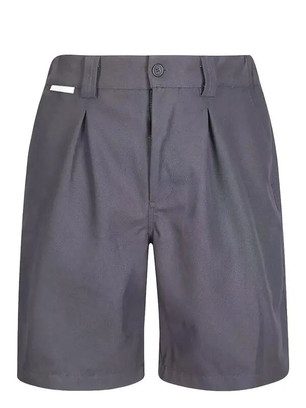 GR10K Pleated Replicated Shorts - Grey