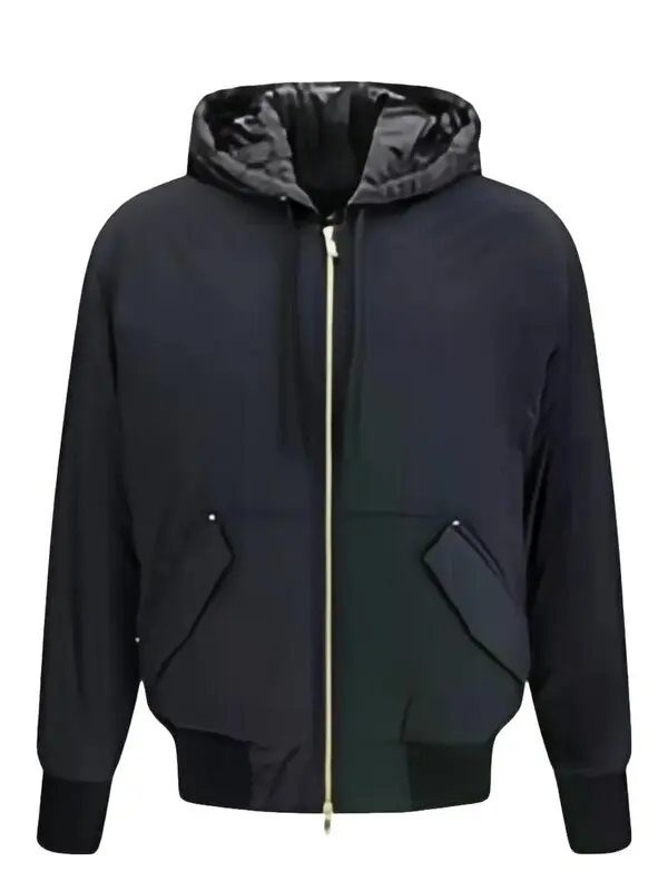 Moose Knuckles Brixton Hooded Down Jacket - Black