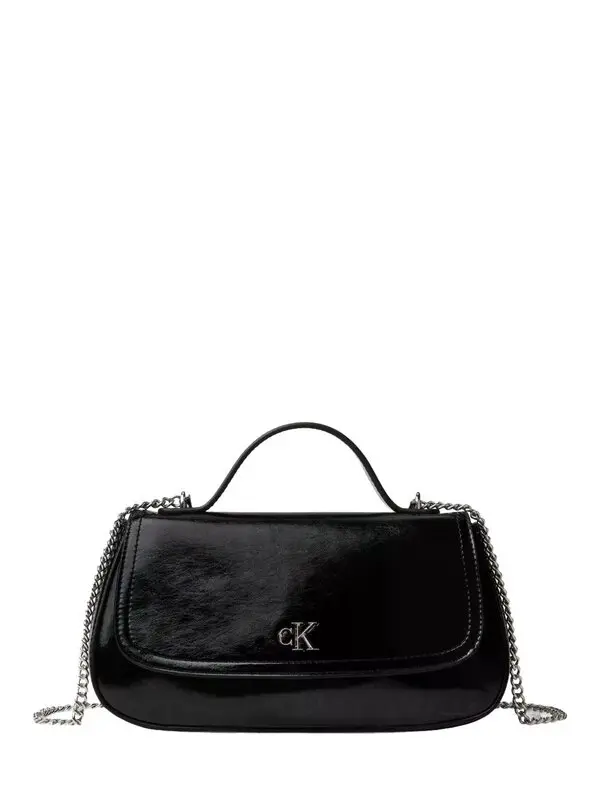 Calvin Klein Chain Shoulder Bag - Black