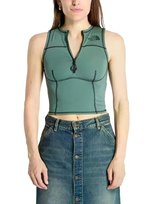 The North Face Zip-fastening Tank - Green