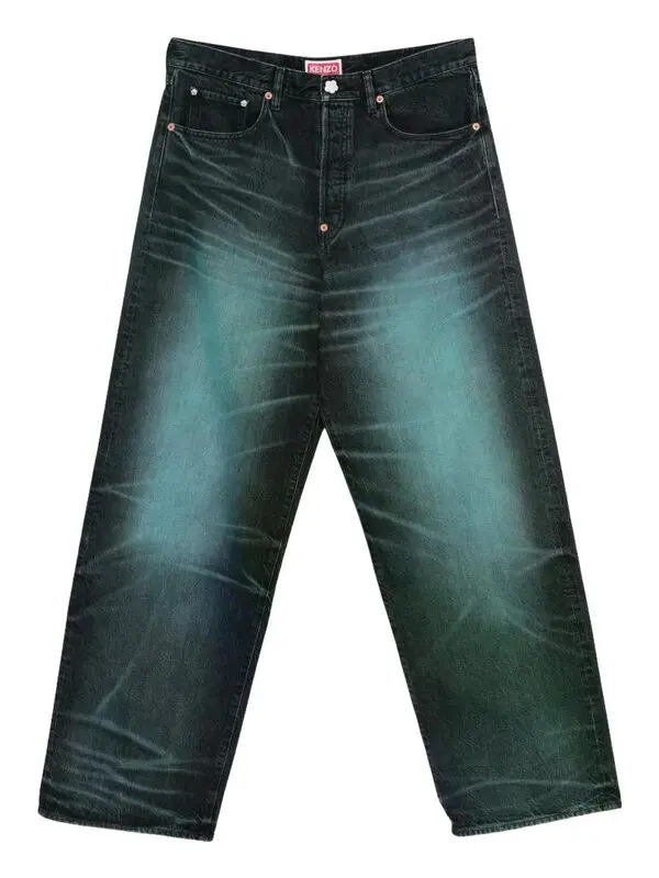 Kenzo Washed Jeans - Blue