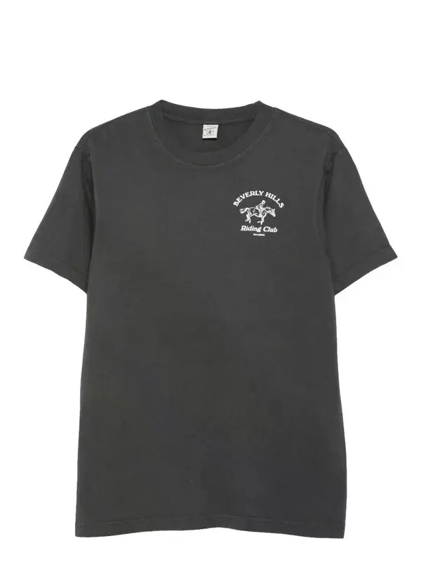 SPORTY & RICH Bh Riding Club Graphic T-shirt - Grey