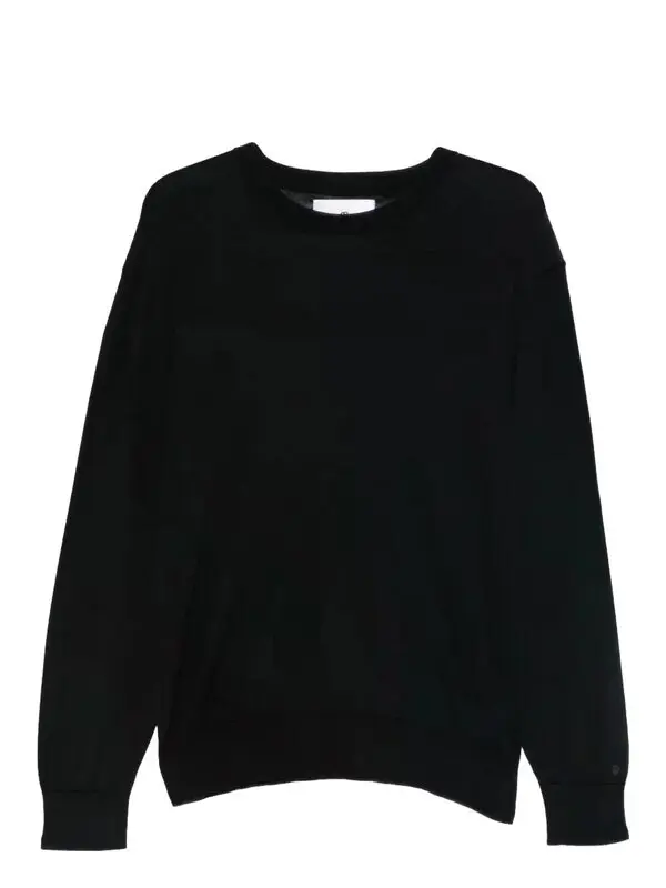 SEVEN GAUGE Crew-neck Sweater - Black