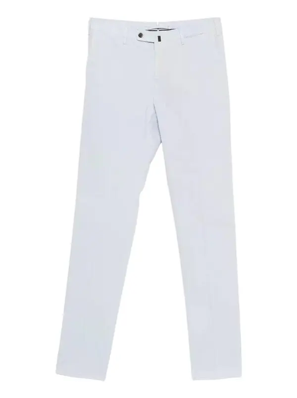 Incotex Front-crease Trousers - Blue