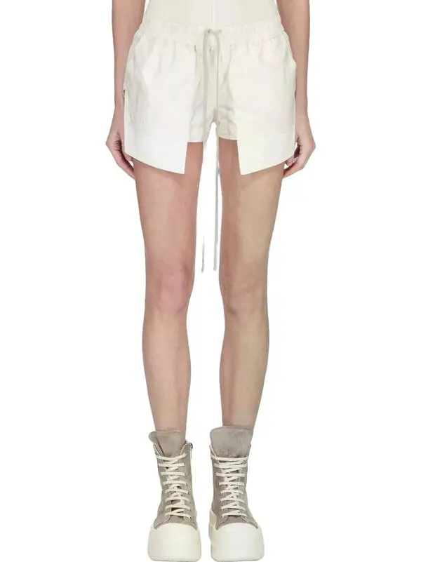 Rick Owens Drawstring Shorts - Neutrals
