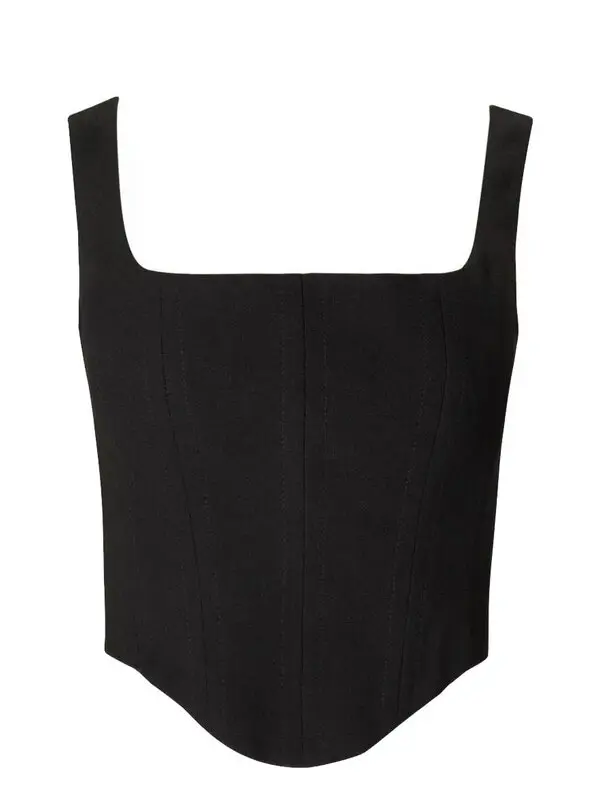 Costarellos Jovie Sculpted Bustier - Black